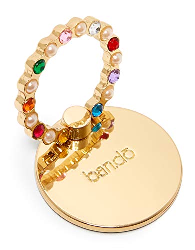 ban.do Women's Bedazzled Adhesive Phone Ring Finger Holder Kickstand, You're A Gem