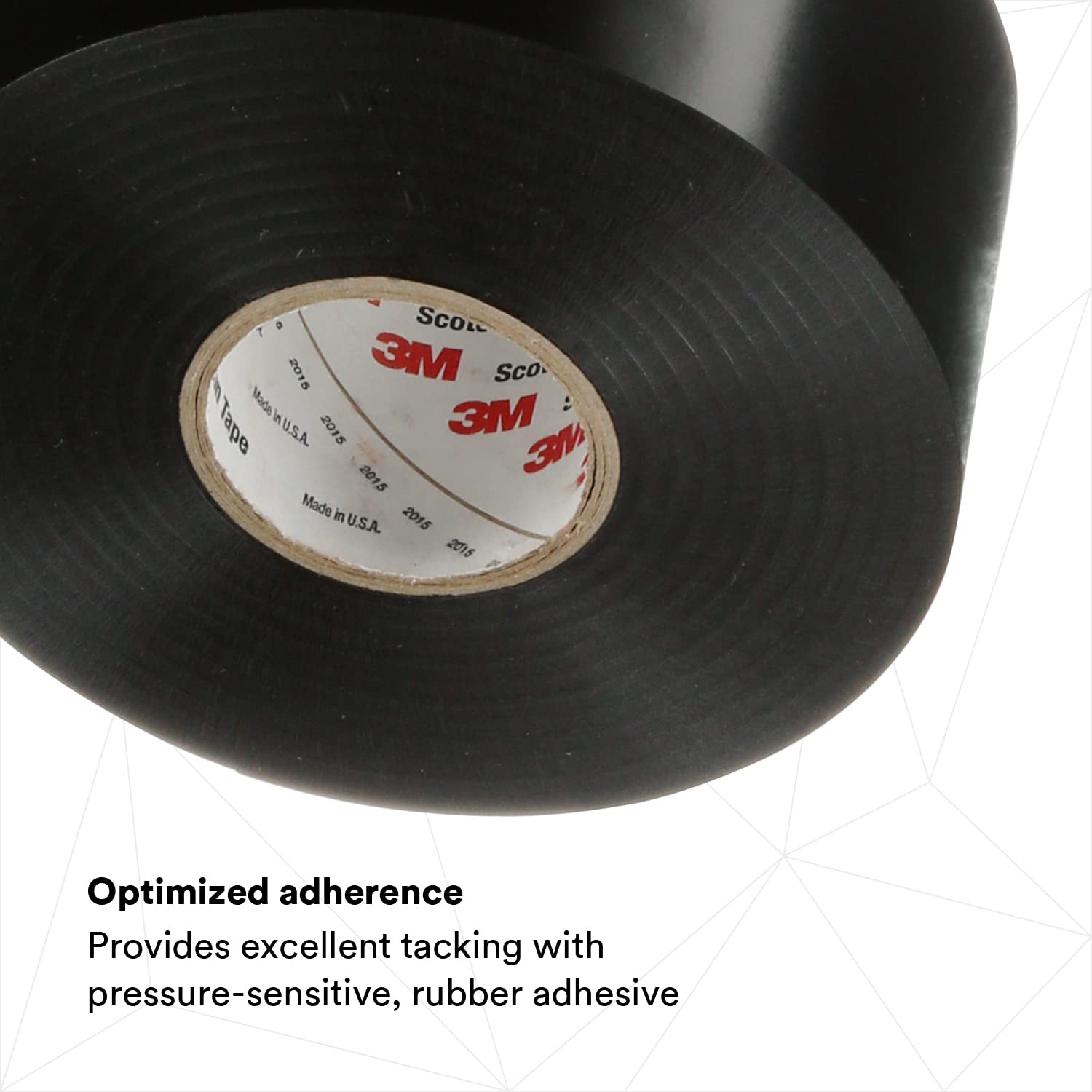 3M Scotchrap Vinyl Corrosion Protection Tape 50, Unprinted, 2 in x 100 ft, Black