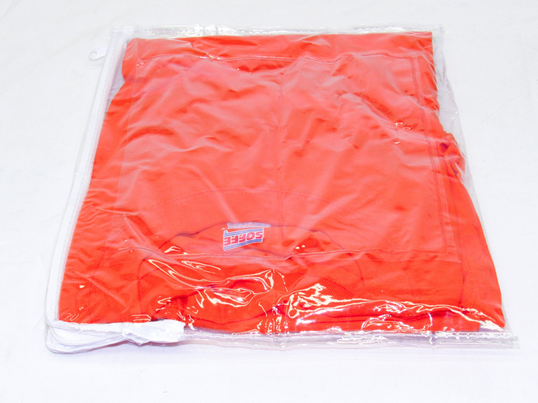 5-Pack Heavy Duty Thin Vinyl Zippered (Clear) Storage Bags (11" x 9") for Dresses, Shirts, Pants, Sheets, Fabrics (0.4 Gallon)