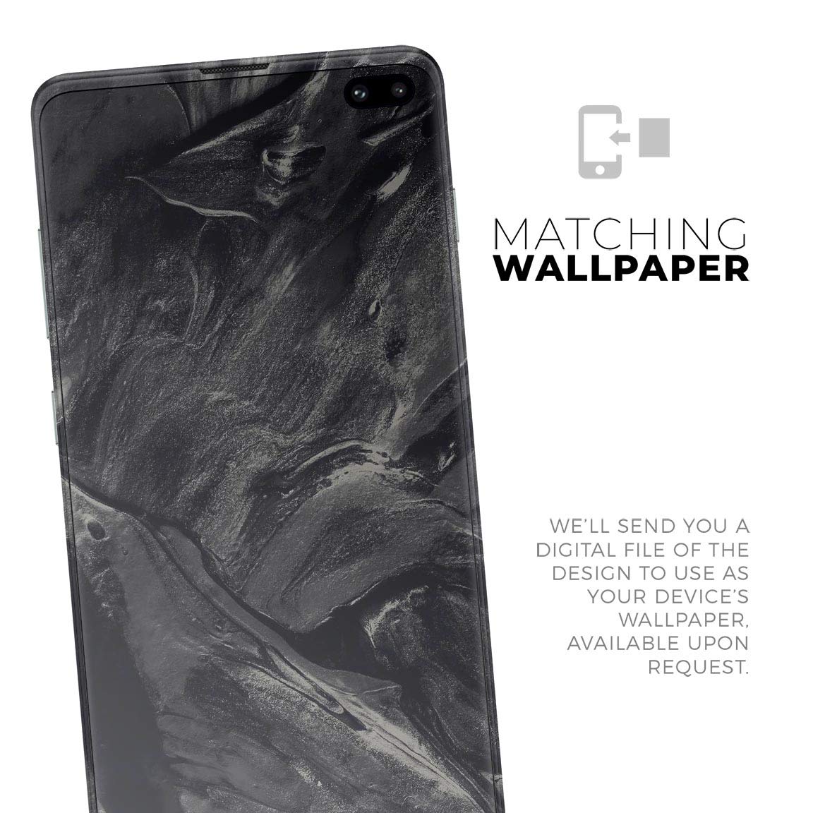 DesignSkinz Liquid Abstract Paint Remix V14 Protective Vinyl Decal Wrap Skin Cover Compatible with The Samsung Galaxy S20 (Screen Trim & Back Glass Skin)