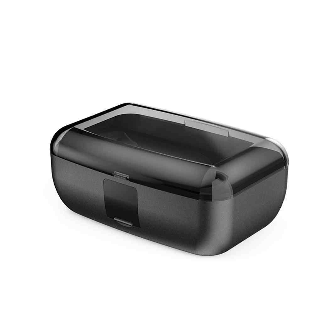Bluetooth 5.0 Wireless Earbuds with Wireless Charging Case IPX8 Waterproof TWS Stereo Earphones Premium Sound Cordless in-Ear Built in Mic Headset Hands-Free Call Microphone for Sport Black