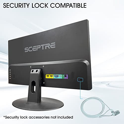 Sceptre 20" 1600 x 900 75Hz LED Monitor 2X HDMI VGA Built-in Speakers, Machine Black Wide Viewing Angle 170° (Horizontal) / 160° (Vertical) Machine Black 2021 (E209W-16003RT) (Renewed)
