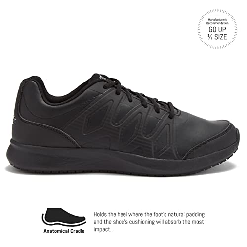 Avia Avi-Skill Non Slip Shoes for Men – Men's Work & Safety Footwear - Black, 10.5 Medium