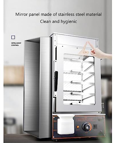 5-Layer Electric Hot Food Warmer,Steamed bun Warmer Machine,Commercial Bun Steamer,Food Steamer Warmer with 30-110β Temperature Range for Store Buffet Restaurant,etc.1200W