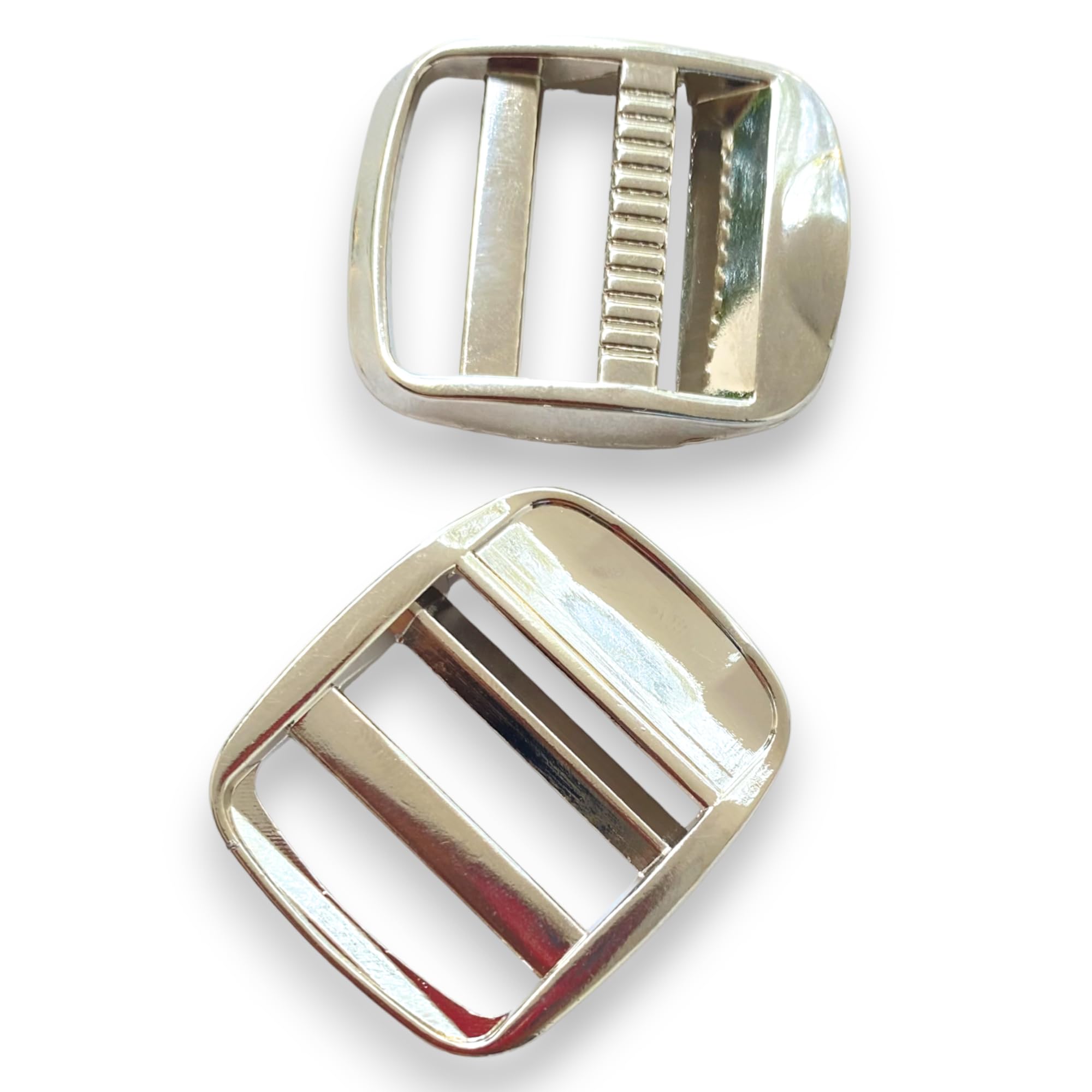 12 pcs 1 inch, zinc alloy buckle, adjustable sliding metal ladder locking buckle for straps, webbing, backpacks, etc.