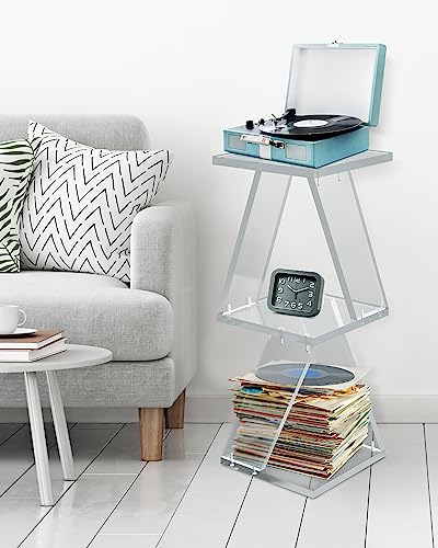 Acrylic Side Table, Acrylic Furniture, Acrylic Coffee Tables for Living Room, Acrylic End Table, Arteriors, Ghost Table, Arylic Desk, Clear Furniture, Wavy Side Table, Acrylic Bed Table