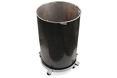2 Extra Heavy Duty 55 Gallon Drum Dolly Dollies Swivel Casters Steel Frame Non Tip 1250 lbs 5 Wheel