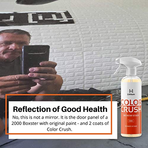 Color Crush- A rather intense approach to an Instant Detailer, Infused with color enhancing technology - Extremely Hydrophobic ingredients, Color Crush will outlast any detailer on the planet