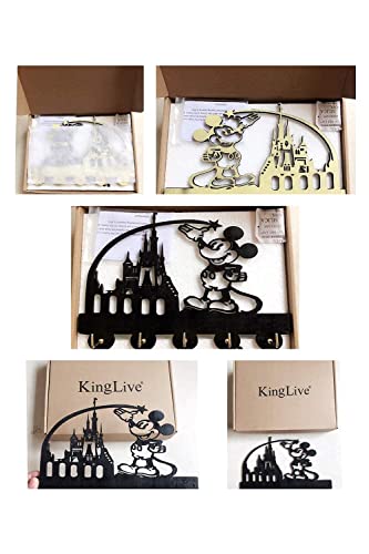 Disney Castle Theme Wall Decor Hooks Customize Household Door Decor Hooks Multi-Function Wall Coat Bags Clothes Hook Keys Holder