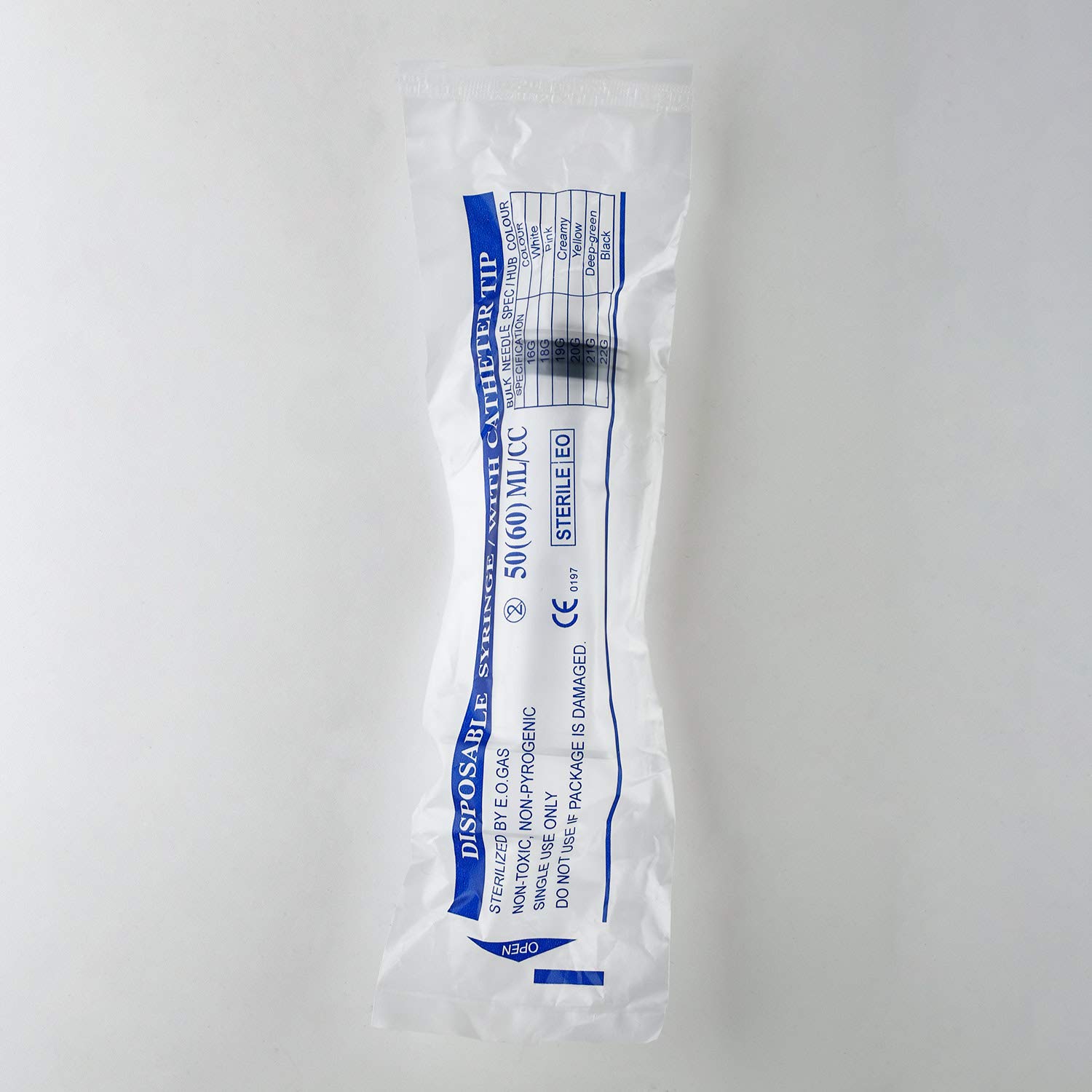 Boao 10 Pack Plastic Syringe Liquid Measuring Syringes Without Needle for Epoxy Resin, Craft, Scientific Labs, Feeding Pets Animals, Oil or Glue Applicator (60 ML)