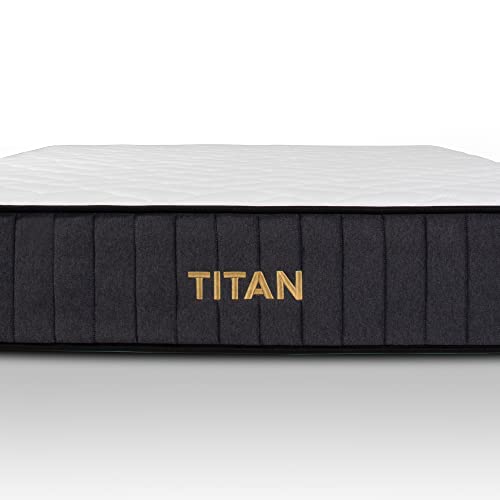 Brooklyn Bedding Titan 11" Hybrid for Plus Size Sleepers with Cooling Cover, King