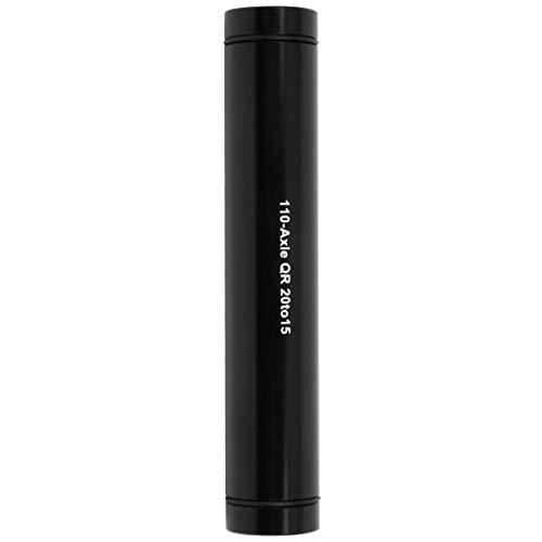 RiToEasysports Thru Axle Hub Adapter, Wheel Fork Axle 20mm to 15mm Aluminium Alloy Mountain Front Hubs Tube Shaft Axle(100) and Spare Parts