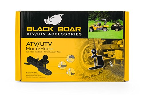 ATV/UTV Mount with Hitch Ball and Winch Strap Loop (1 7/8" Ball, 1 1/4" Shank) (66026)