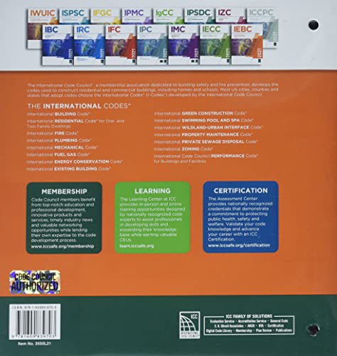 2021 International Existing Building Code, Loose-leaf Version