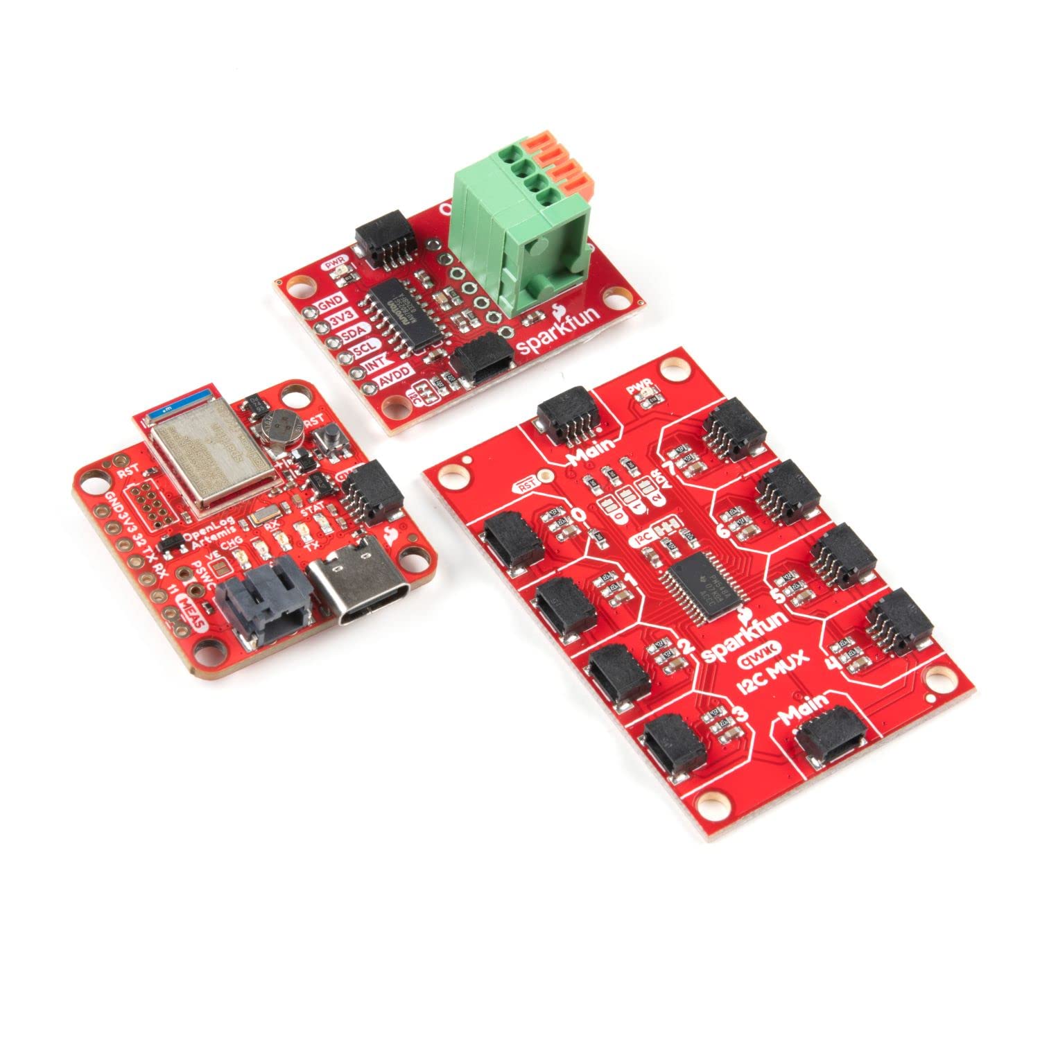 SparkFun OpenLog Artemis Kit - Everything You Need to Record The Data of Your Choice - Includes 1x SparkFun OpenLog Artemis 1x SparkFun Qwiic Scale 1x SparkFun Qwiic Mux Breakout and More