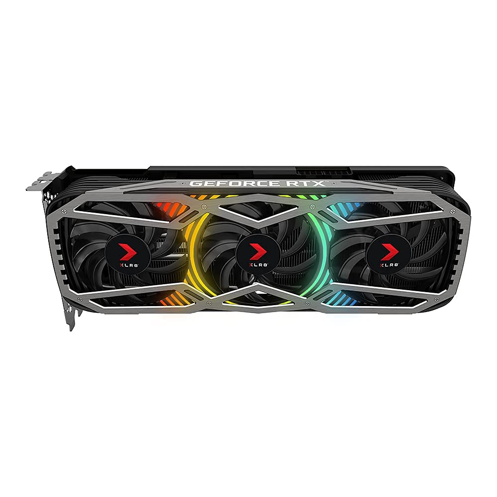 PNY GeForce RTX 3070 Ti 8GB XLR8 Gaming Revel Epic-X RGB Triple Fan Graphics Card (Renewed)