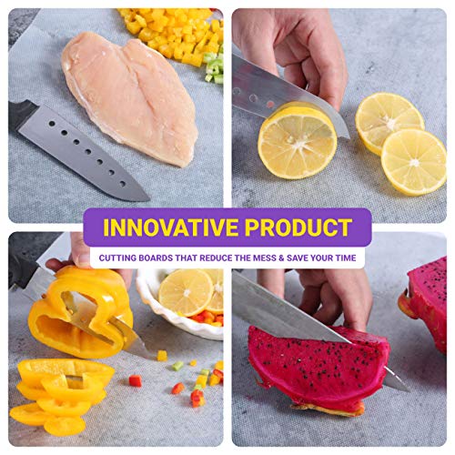 Disposable Plastic Cutting Board Sheets for BBQ & Camping β Large Flexible Chopping Boards β Cutting Mats for Kitchen and Outdoor 32'