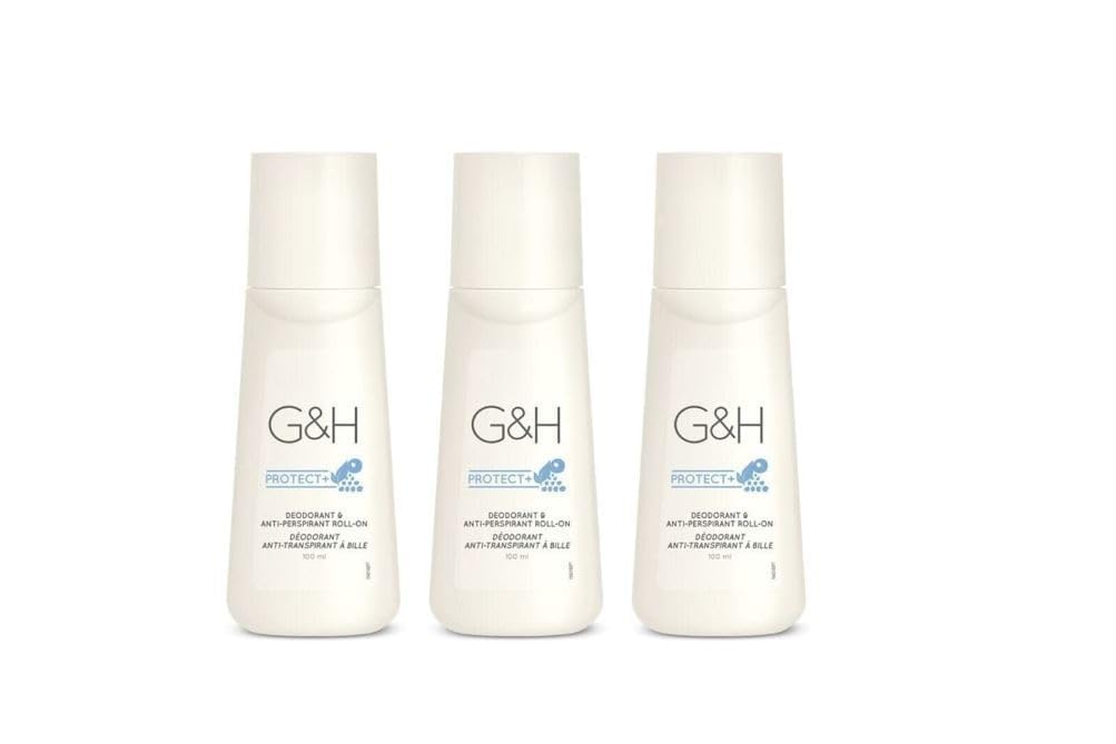 Amway G&H PROTECT+ Deodorant and Antiperspirant Roll-on, 3.38 oz