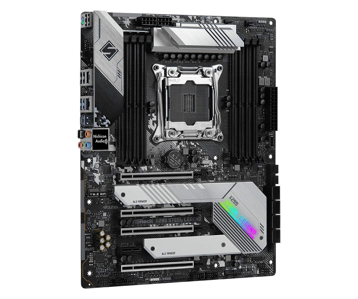 ASRock Intel X299 Chipset ATX Motherboard X299 Steel Legend