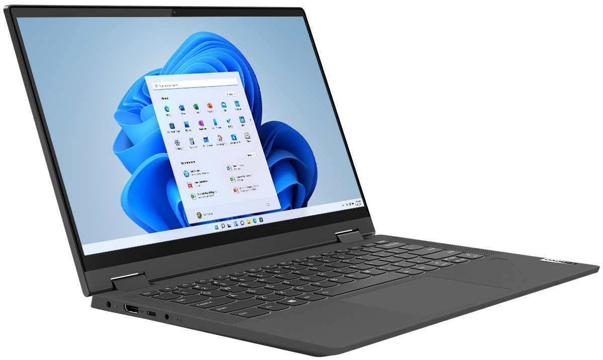 2022 Lenovo Flex 5 2-in-1 Touchscreen Laptop, 14" FHD Touch Display, 8-Core AMD Ryzen 7 5700U Upto 4.3GHz, AMD Radeon Graphics, WiFi6, Backlit KB, Fingerprint, Win11 Home, Grey (16GB|1024GB SSD)