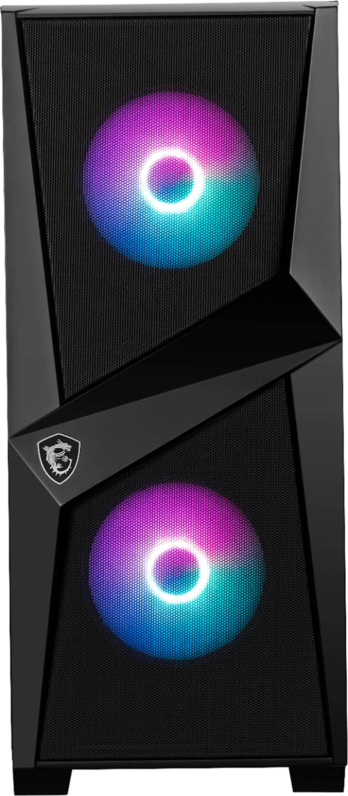 MSI Codex R Gaming Desktop 2021 Premium Computer, Intel Core i7-10700 2.9GHz, NVIDIA GeForce RTX 3060, WiFi, Bluetooth, USB-C, HDMI, RJ-45, Windows 10, VAATE HDMI Cable (16GB RAM/1TB SSD + 1TB HDD)