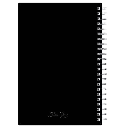 Blue Sky 2023-2024 Academic Year Weekly and Monthly Planner, 5" x 8", Flexible Cover, Wirebound, Enterprise (144720)