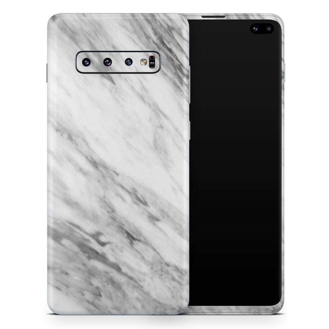 DesignSkinz Slate Marble Surface V10 Protective Vinyl Decal Wrap Skin Cover Compatible with The Samsung Galaxy S20 (Screen Trim & Back Glass Skin)