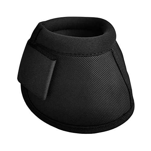 Leberna 2520D Horse Bell Boots No-Turn Horse Bell Boots, Equine Ballistic Hoof Overreach Bell Boots