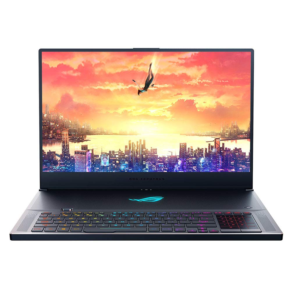 ASUS (Free 2nd Year Warranty) ROG Zephyrus S GX701 Gaming Laptop Bundle, 17.3” 144Hz Pantone Validated FHD IPS, RTX 2080, Intel Core i7-9750H, 32GB DDR4, 1TB PCIe NVMe SSD, Win10 Pro, GX701GX-XB78