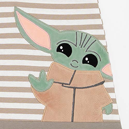 Lambs & Ivy Star Wars Mandalorian Baby Yoda Wearable Blanket/Lovey Gift Set 2pc