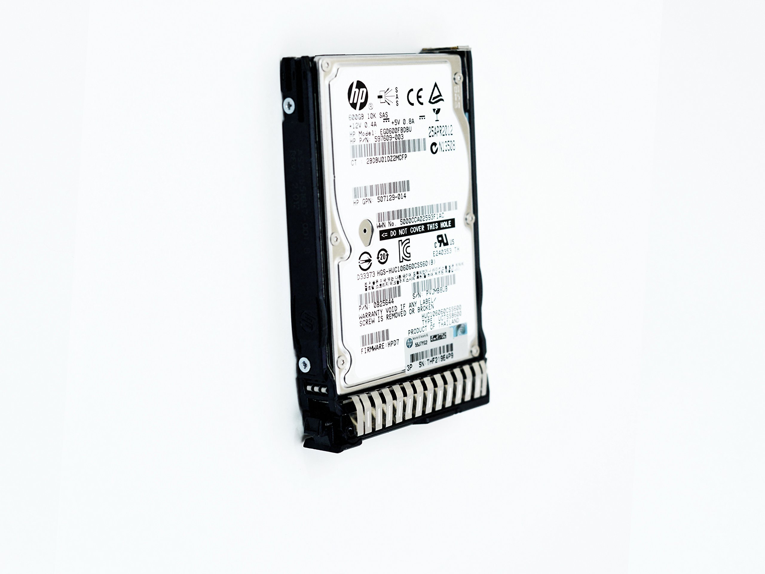 HP 653957-001 600 GB 2.5" SFF HDD - 652583-B21, 713964-001 (Renewed)