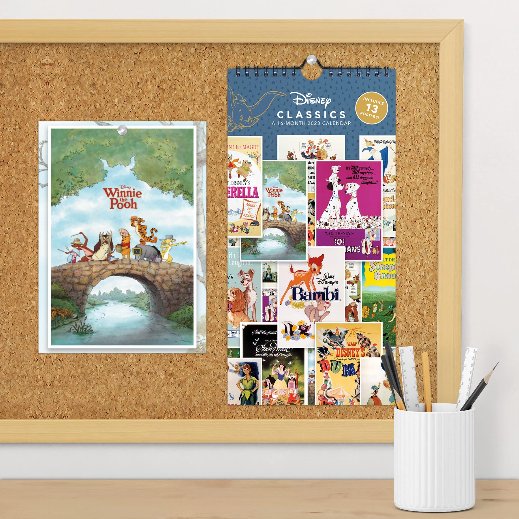 2023 Disney Classic Posters Mini Poster Calendar