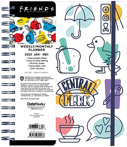 2023 Friends Deluxe Weekly/Monthly Planner