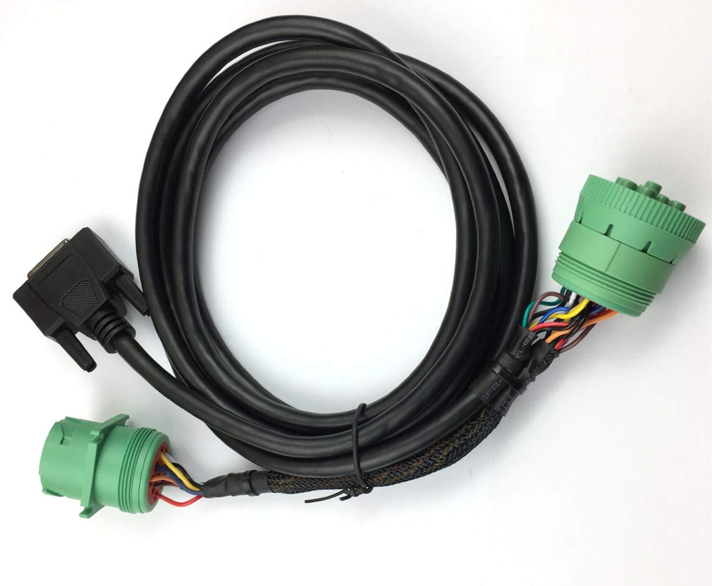 ARTECKIN j1939 Male to J1939 Female to DB15 Female Splitter Cable for Truck ELD Device