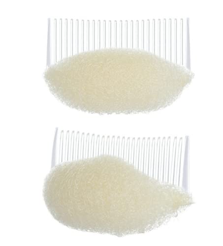 AnHua®1PC BUMP IT UP Volume Inserts Do Beehive hair styler Insert Tool Hair Comb (Beige)