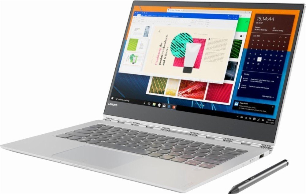2018 Lenovo Yoga 920 2-in-1 13.9" 4K Ultra HD Touch-Screen Laptop | Intel Core i7-8550U Quad Core | 16GB DDR4 | 512GB SSD | Thunderbolt Port | Fingerprint Reader | Active Pen | Windows 10 Home