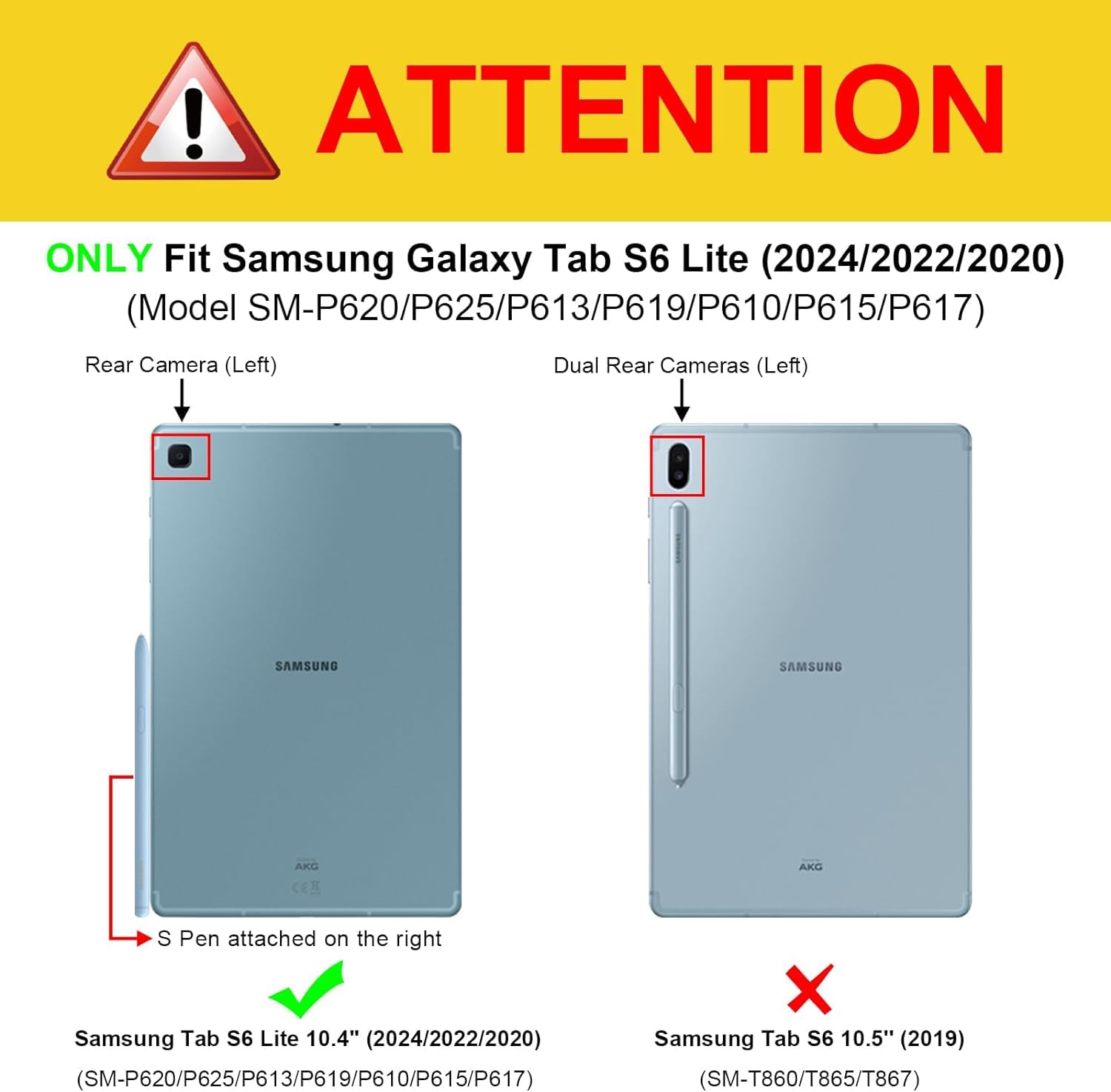 ZenRich (2 Pack) Anti-Glare Screen Protector for Samsung Galaxy Tab S6 Lite 10.4'' 2024/2022/2020, 9H Hardness Tempered Glass Screen Film for S Pen Compatible/Scratch Resistant/Bubble Free
