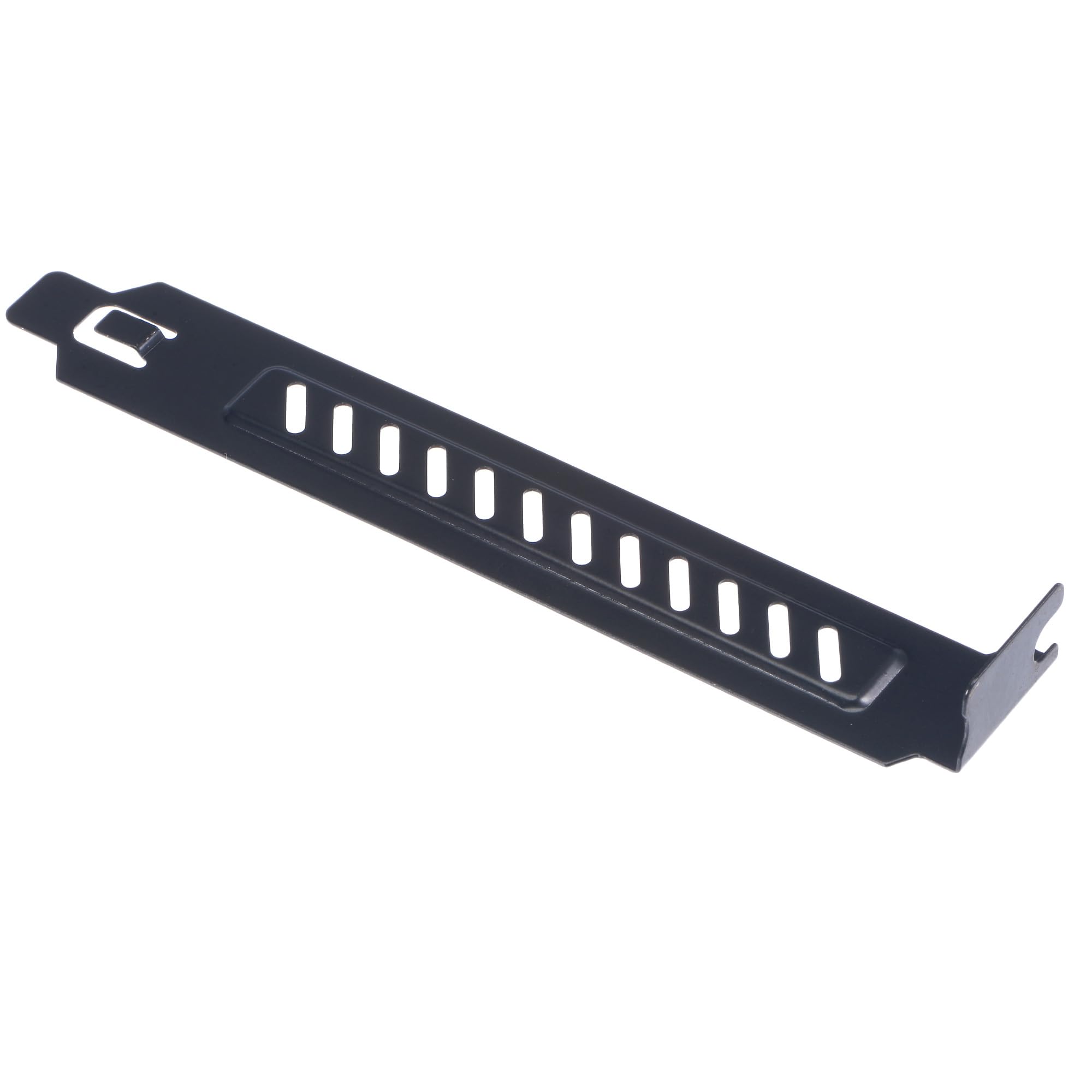 uxcell PCI Slot Covers with Screws for PC Case Airflow and Dustproof Black 4pcs
