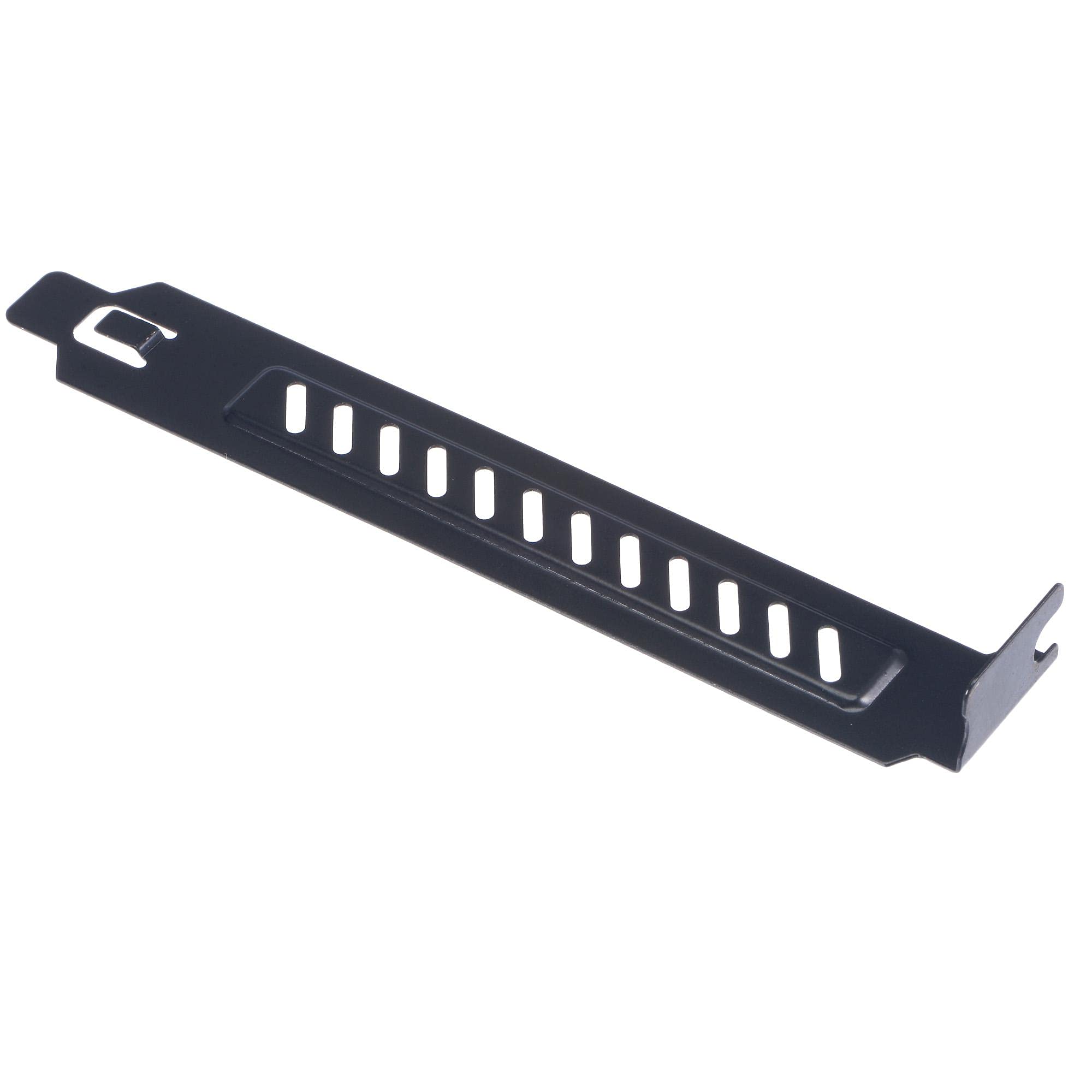 uxcell PCI Slot Covers with Screws for PC Case Airflow and Dustproof Black 5pcs