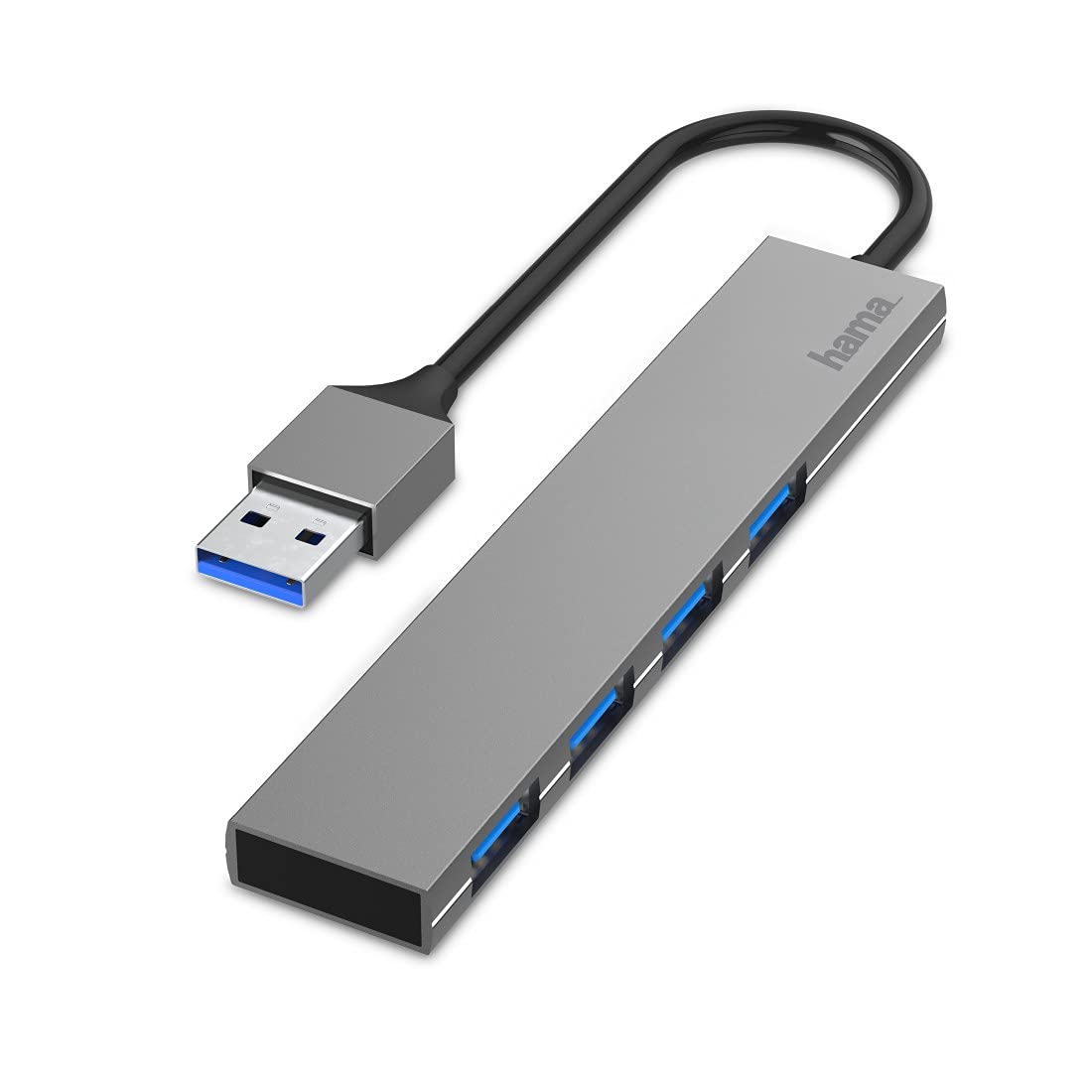 Hama 4 Port 5Gbps Slim USB Hub
