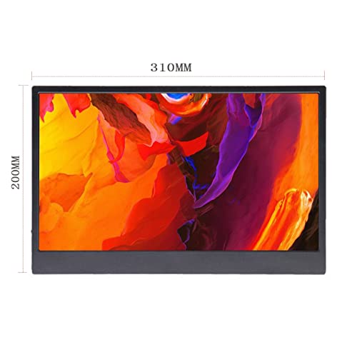 13.3 Inch 1080P Portable Monitor, HDMI Computer Monitor with Smart Case