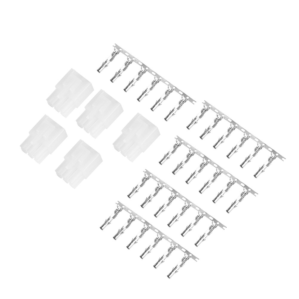 B ewinner 5pcs 6 Pin Short Power Connectors for Radio Interface Cable Adapter Suitable for Short FT-857D, FT-897D from YAESU, for ICOM IC-725A