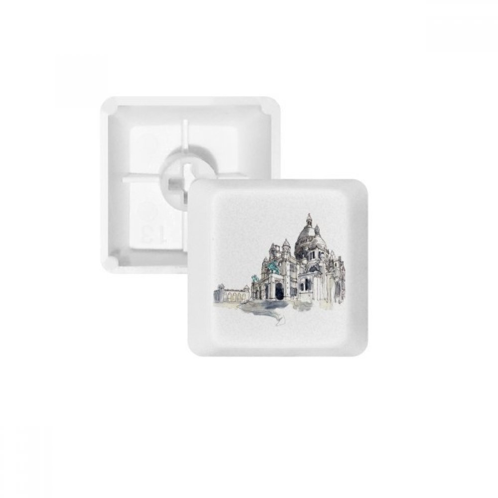 DIYthinker Sacre-Coeur in Paris France Keycap Mechanical Keyboard PBT Gaming Upgrade Kit