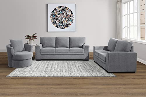Lexicon Winona Living Room Sofa, Gray