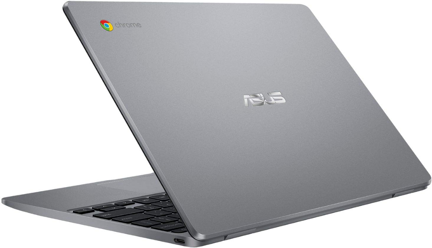 ASUS 2022 Premium Chromebook 11.6 Inch Laptop with Webcam| Intel Celeron N3350 up to 2.4 GHz| 4GB RAM| 16GB eMMC| Bluetooth| WiFi| Chrome OS + NexiGo 32GB MicroSD Card Bundle