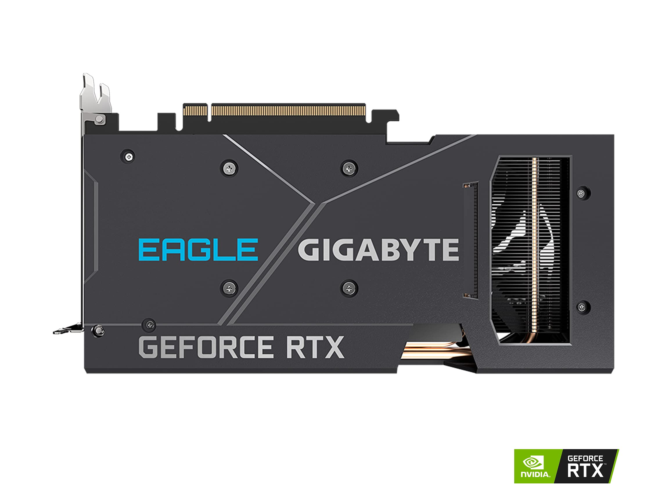 GIGABYTE GeForce RTX 3060 Eagle OC 12G (REV2.0) Graphics Card, 2X WINDFORCE Fans, 12GB 192-bit GDDR6, GV-N3060EAGLE OC-12GD Video Card