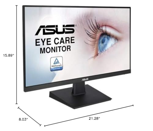 ASUS Eye Care VA24EHEY 23.8-inch LCD Monitor, Black (VA24EHEY)
