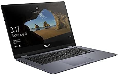 ASUS Vivobook Flip 14" FHD 2-in-1 Touchscreen Laptop | Intel Core i3-8145U up to 3.9GHz | 8GB DDR4 | 256GB SSD | Webcam | Bluetooth | HDMI | Windows 10 Home S | TWE Bundle