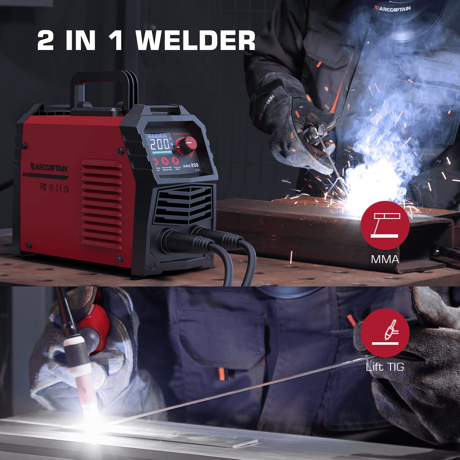 200A Welding Machine & 50A Plasma Cutter