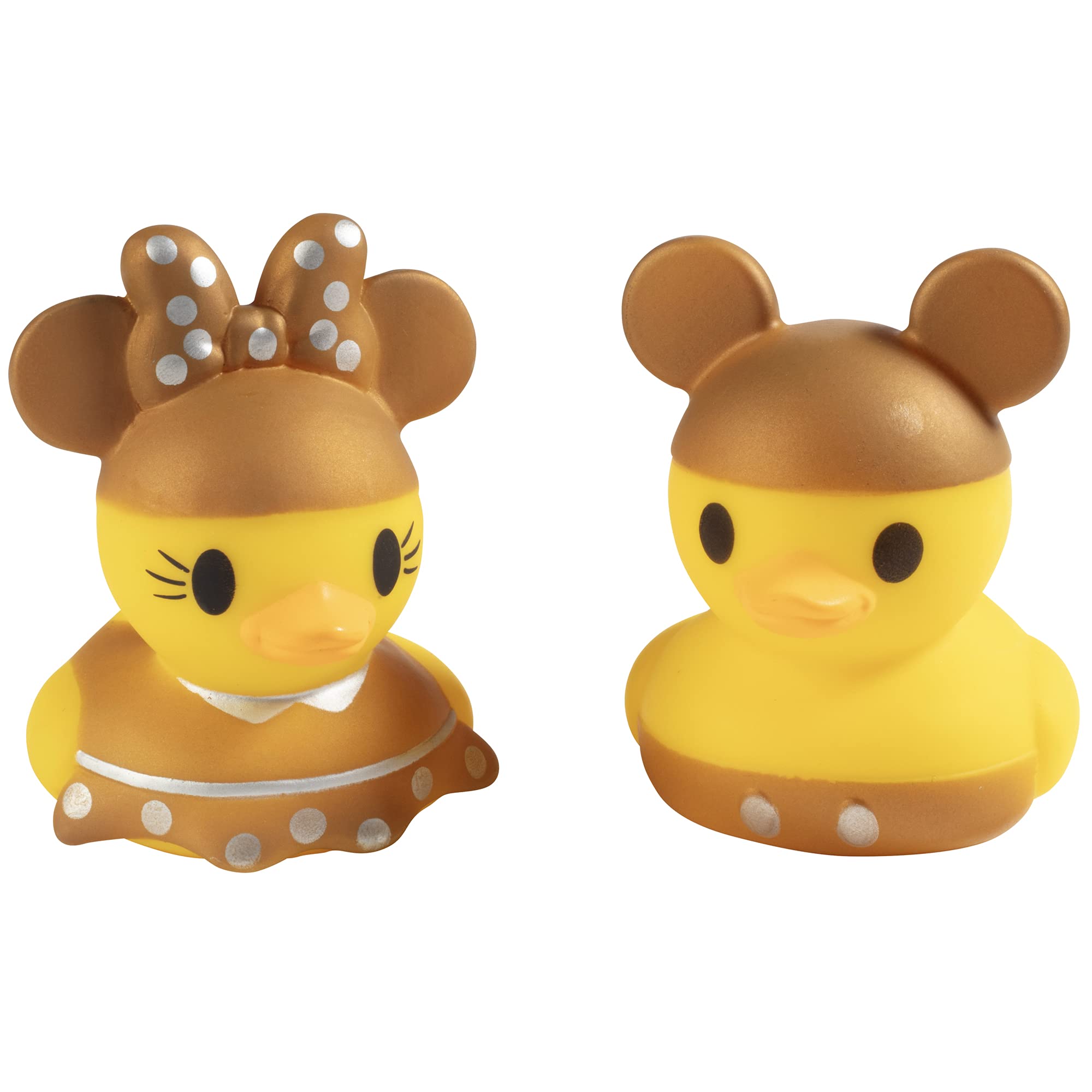 Disney Duckz Rubber Duckies - Mickey, Minnie, Elsa, Ariel and More - 10 Different Duck Characters - Great Easter Gift & Bath Toy for Kids - Ages 3+